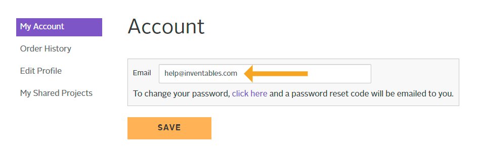 Change Your Easel and/or Inventables Login Email/Password – Easel ... Change Your Easel and/or Inventables Login Email/Password – Easel ...