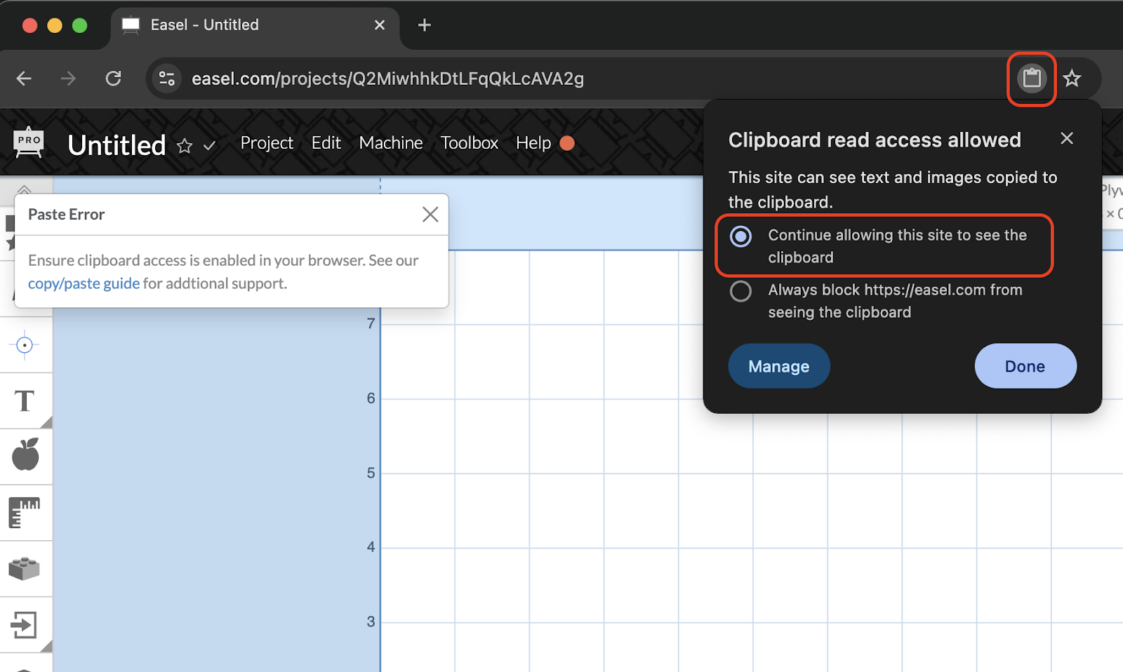 Copy/Paste Designs in Easel – Easel Support Center