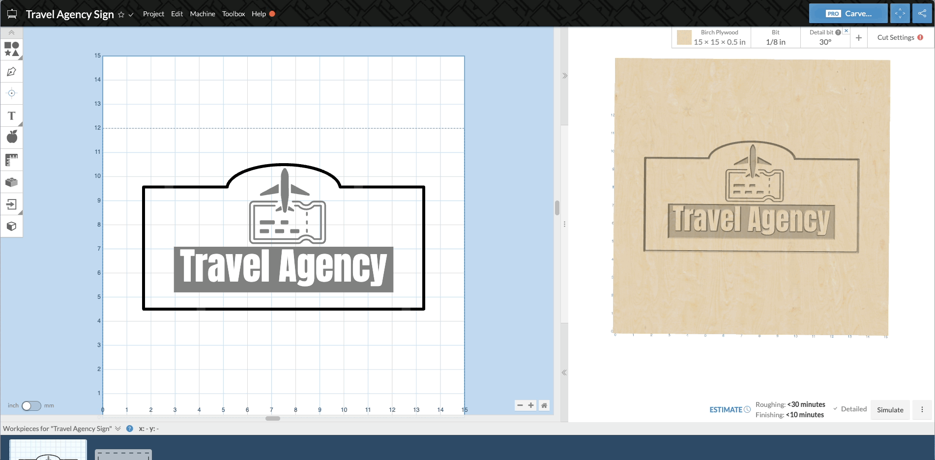 Outline Bit – Easel Support Center