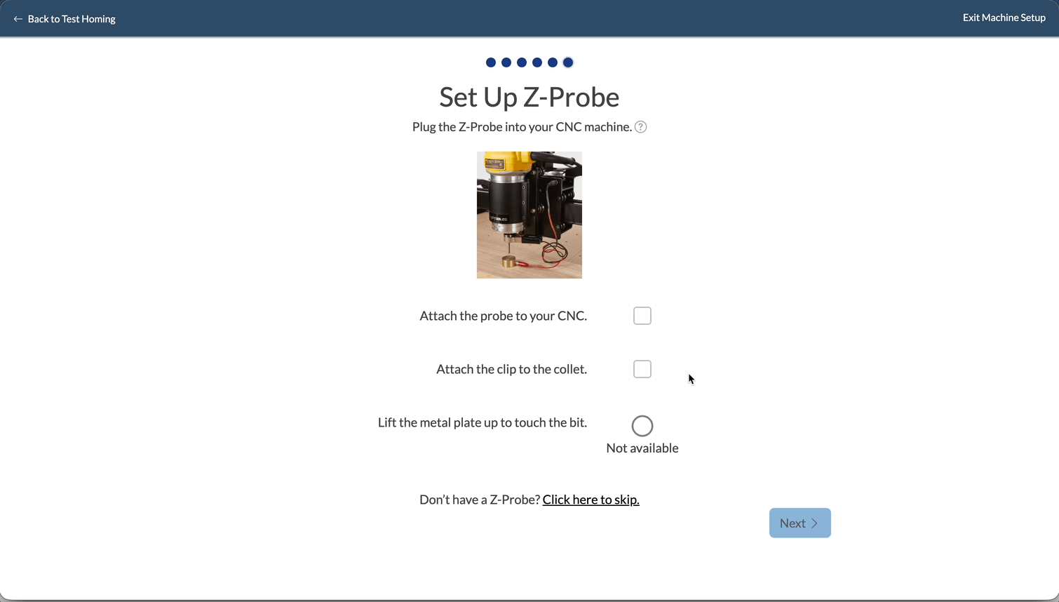 Testing Z-Probe – Easel Support Center